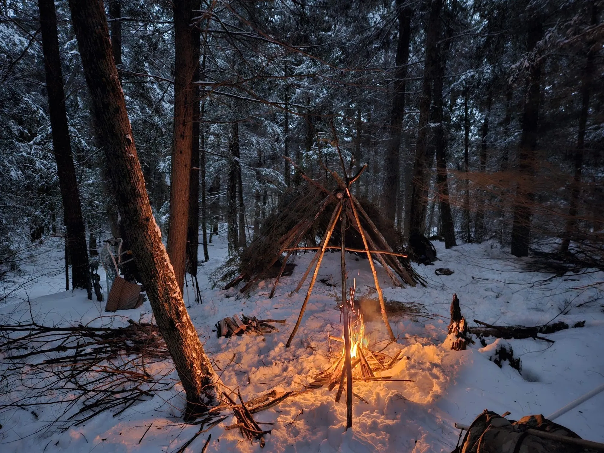 Cold Weather Camping Observations